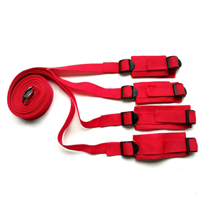 Handcuffs Bondage Bed Bdsm Bondage Restraint Strap System Sex Toys For