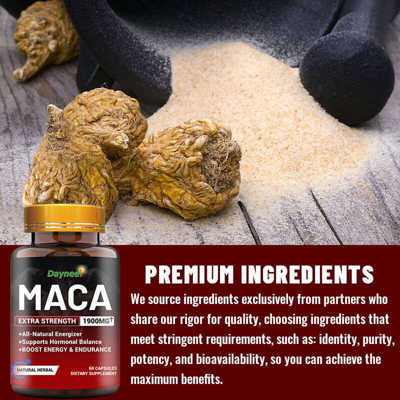 Maca Kidney Power Maca Extra Strength Capsules 60 Capsules – CIFbuy.com