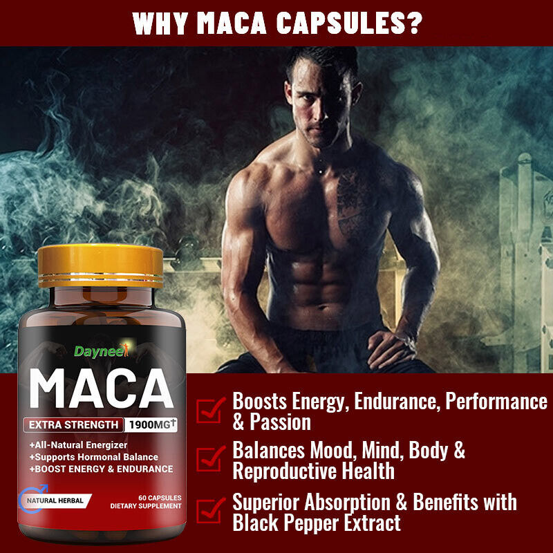 Maca Kidney Power Maca Extra Strength Capsules 60 Capsules – CIFbuy.com