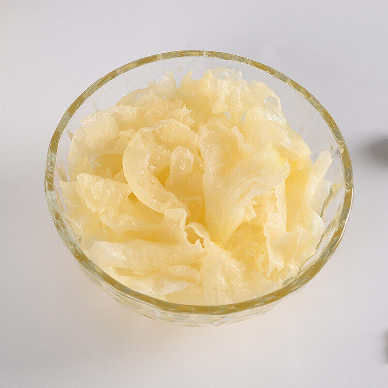 Snow Fungus White Fungus Gutian Serpihan Kulat Putih Crushed Sue Bai Mu ...